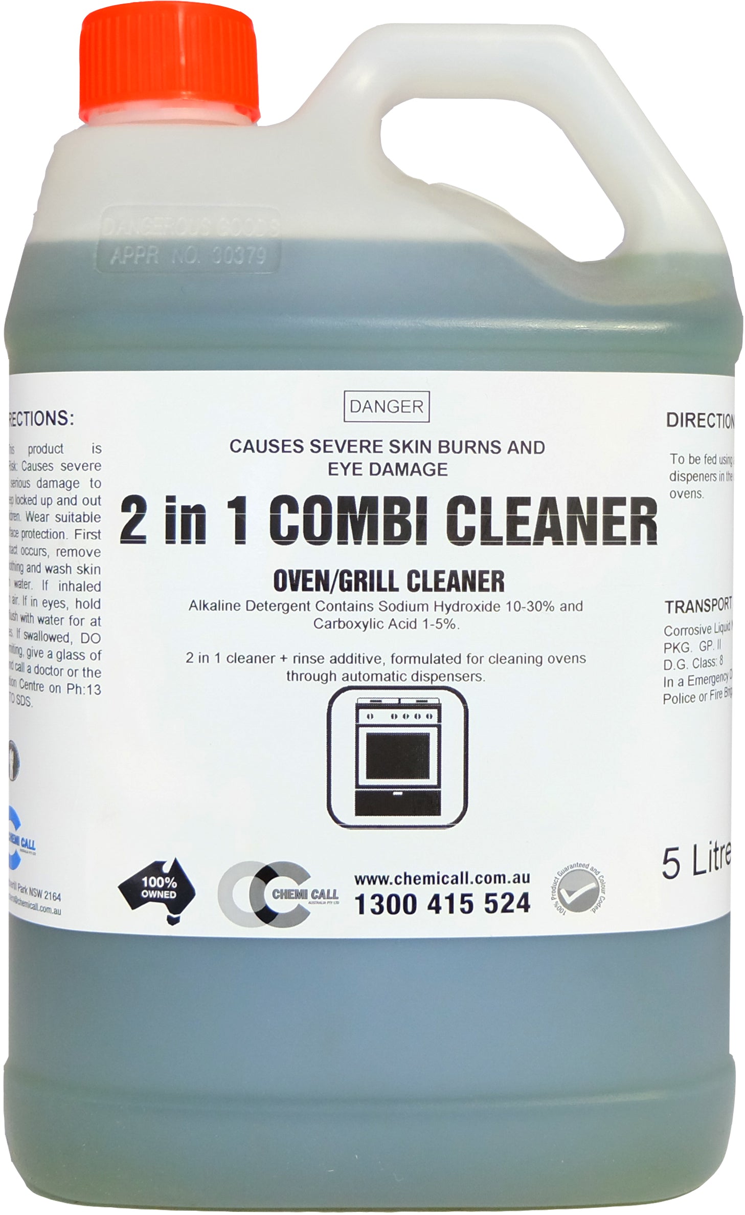 2 in 1 Combi Cleaner (Oven/Grill Cleaner + Rinse Additive) – Dishcare