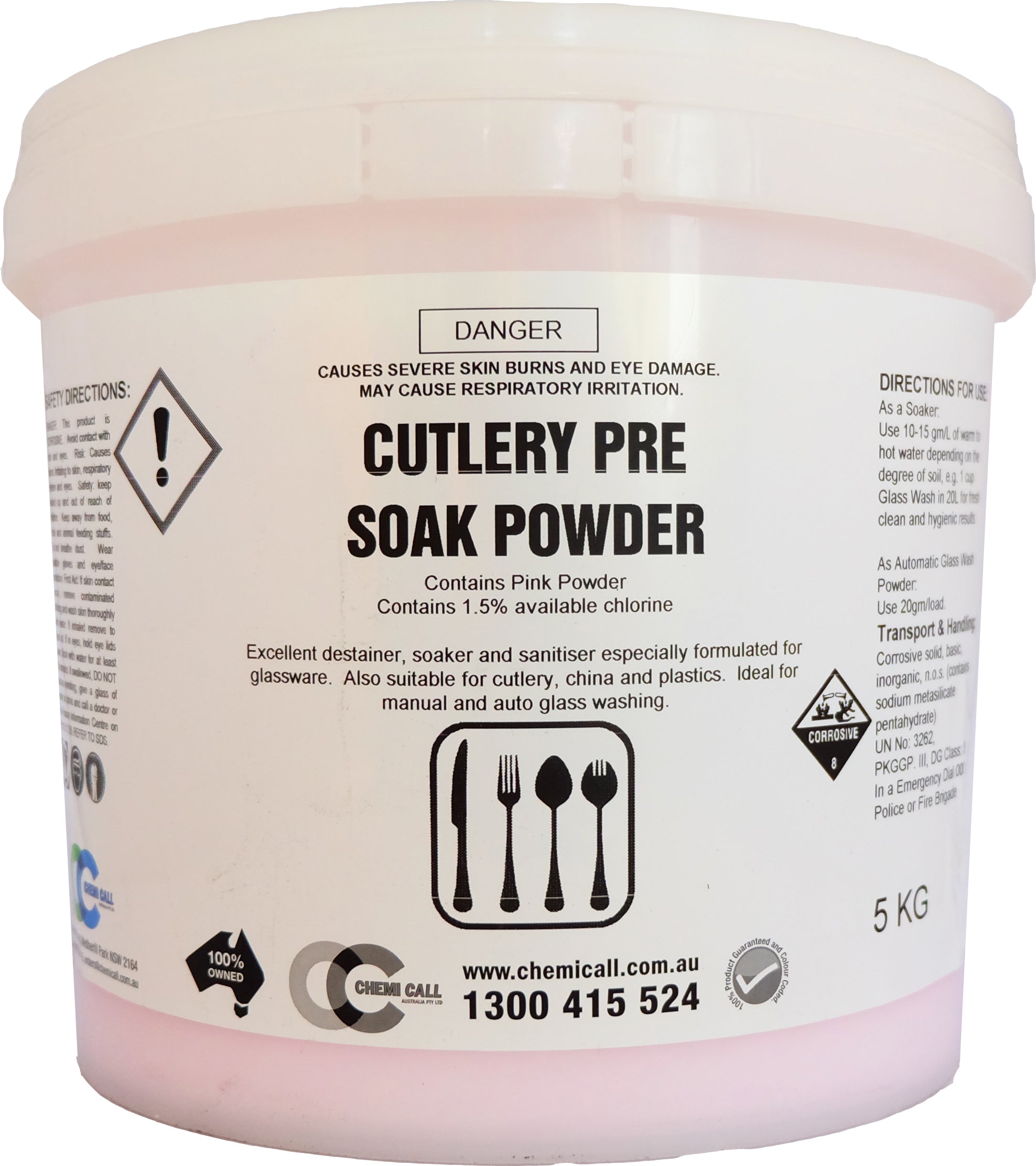 Glasswash / Destainer (Soaking Powder) – Dishcare